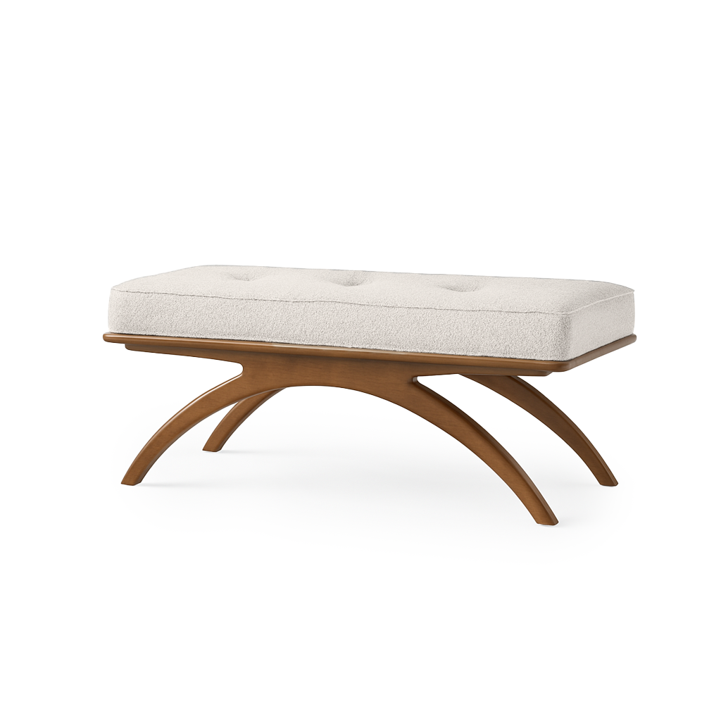 Austin Road Ottoman - Buff – Furnish by Isabey Interiors